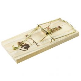 Metal Pedal Rat Trap - Wooden 1 Pack